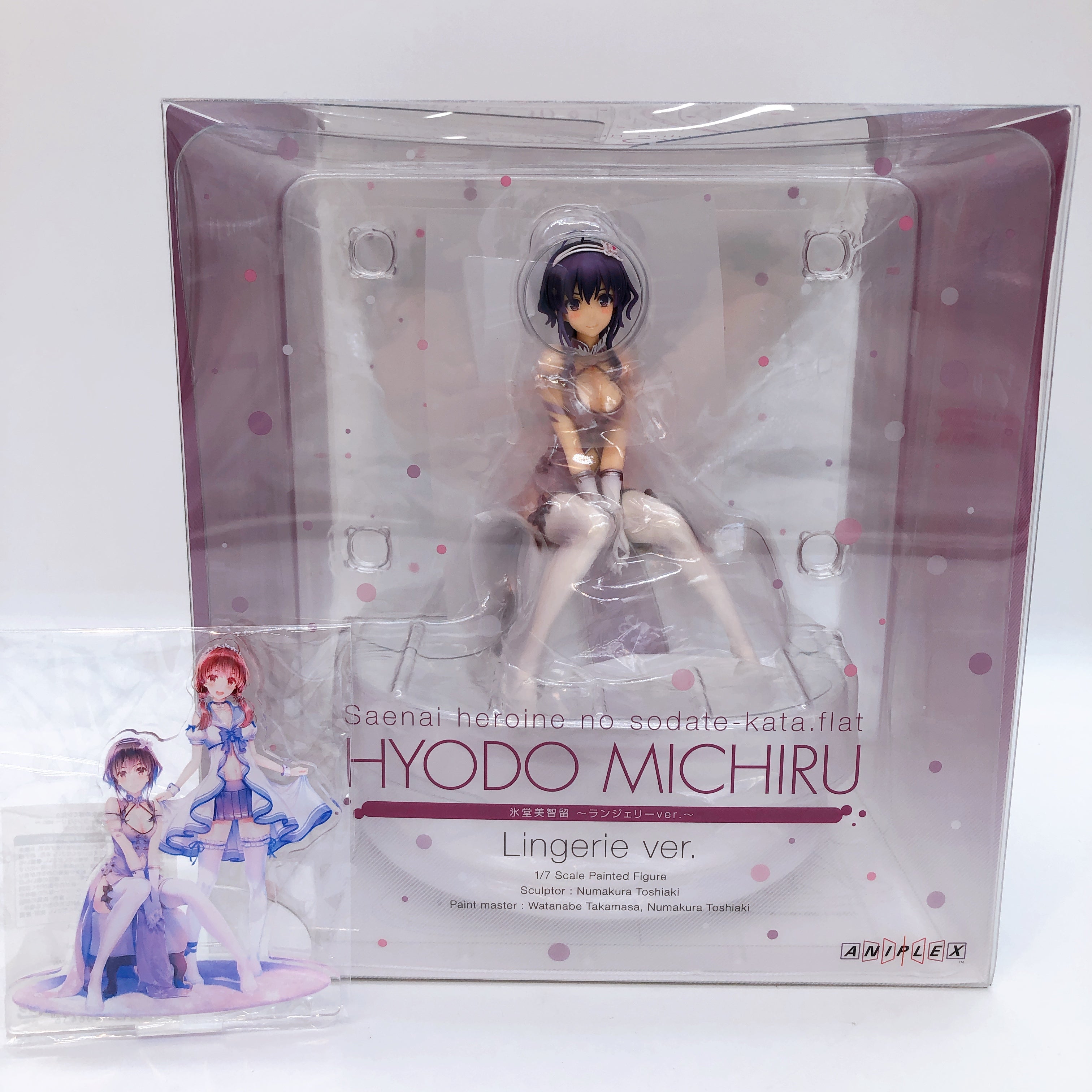 Saekano Michiru Hyodo Lingerie Ver. 1/7 Figure + Acrilyc stand [Aniple