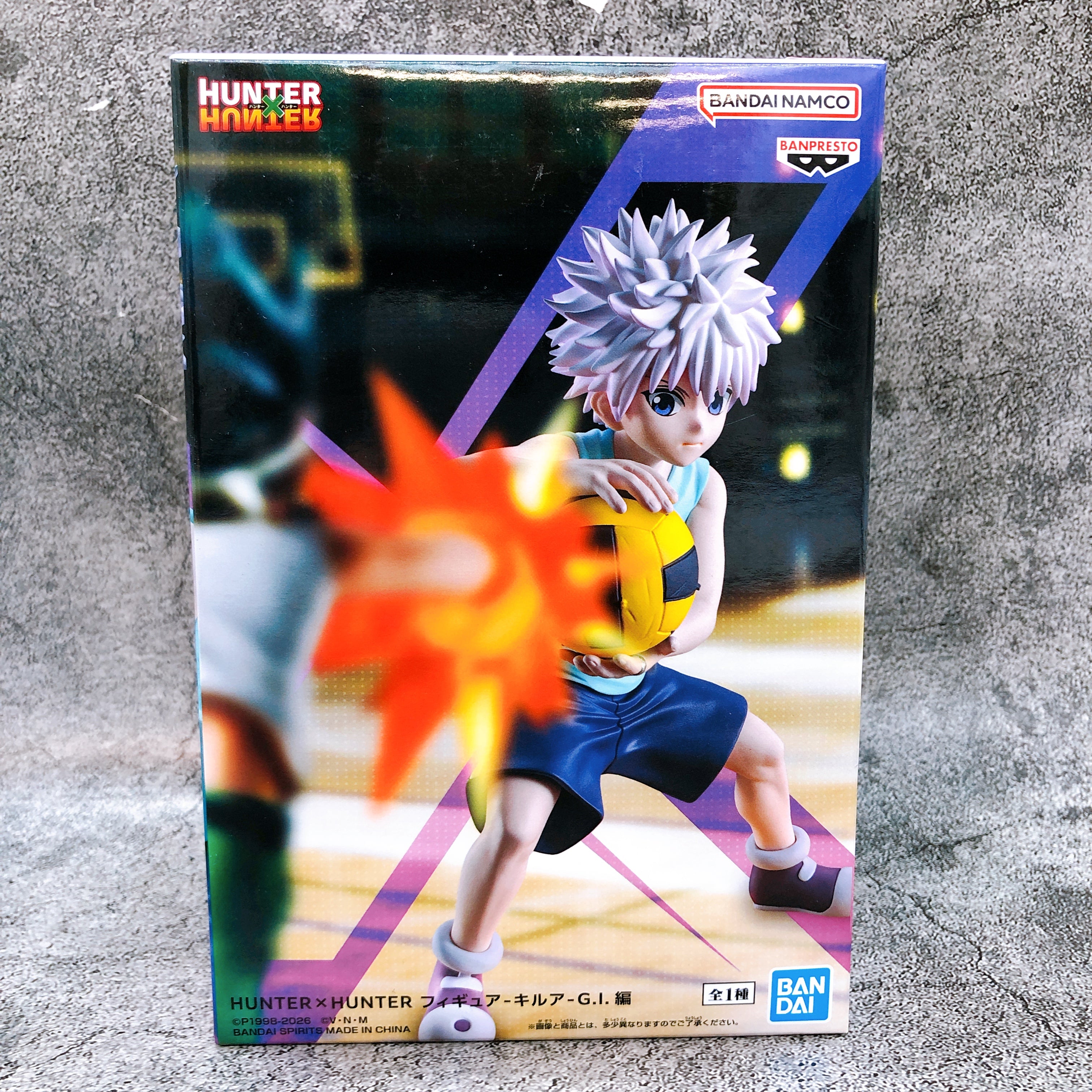 HUNTER X HUNTER Greed Island Arc Killua Figure BANPRESTO Japan AUTHENT