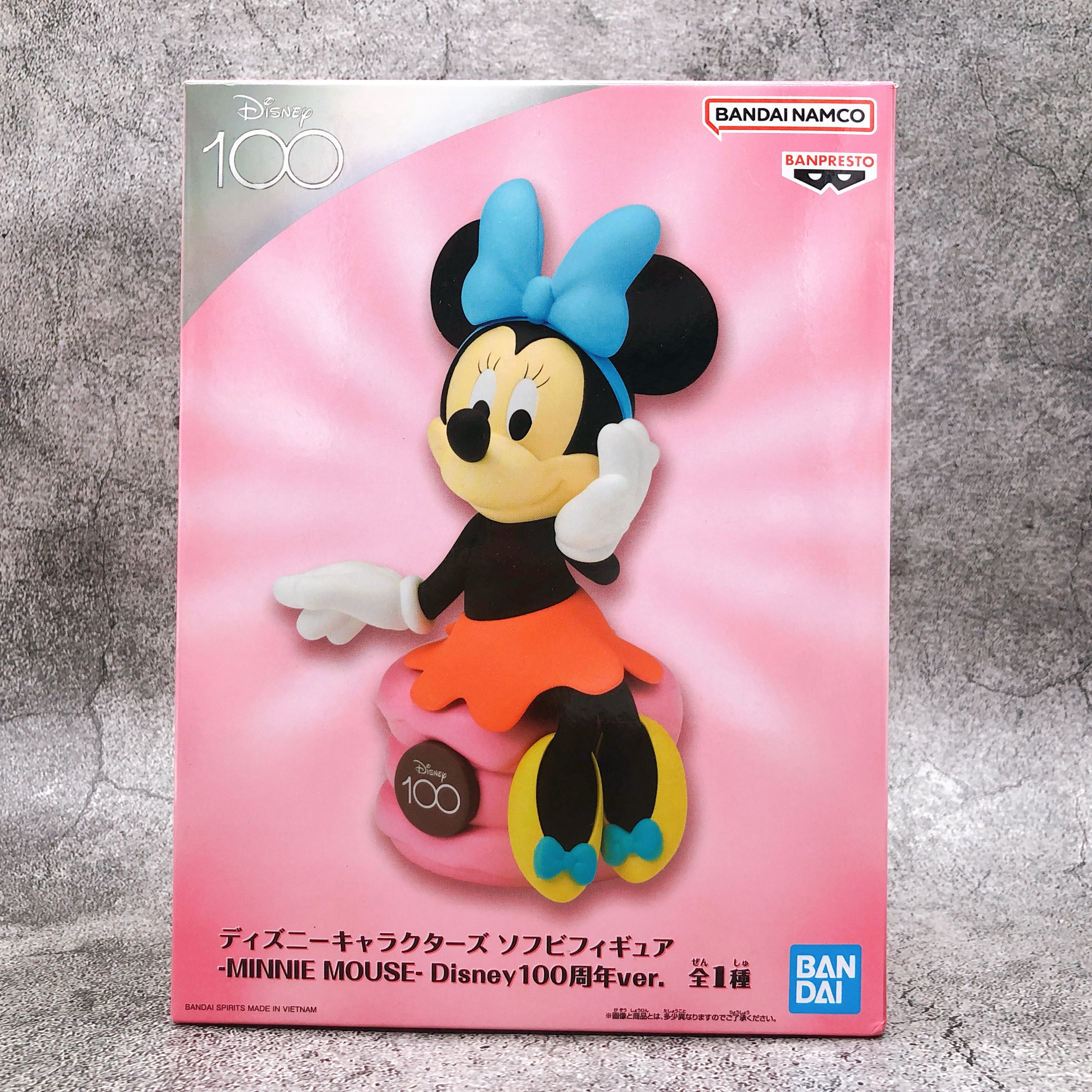 Disney Characters Minnie Mouse Disney 100th Anniversary ver. Soft Viny
